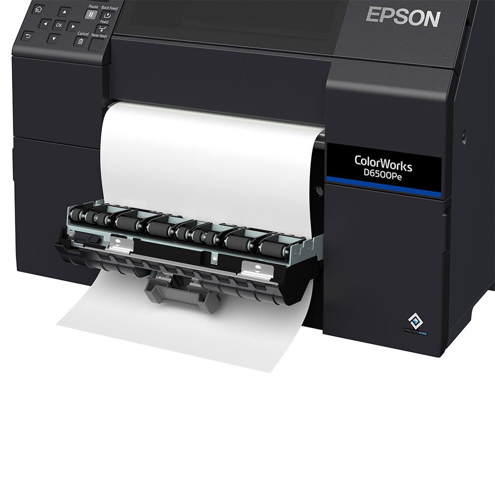 Epson ColorWorks D6500Pe - Farbetikettendrucker mit Peeler-Funktion