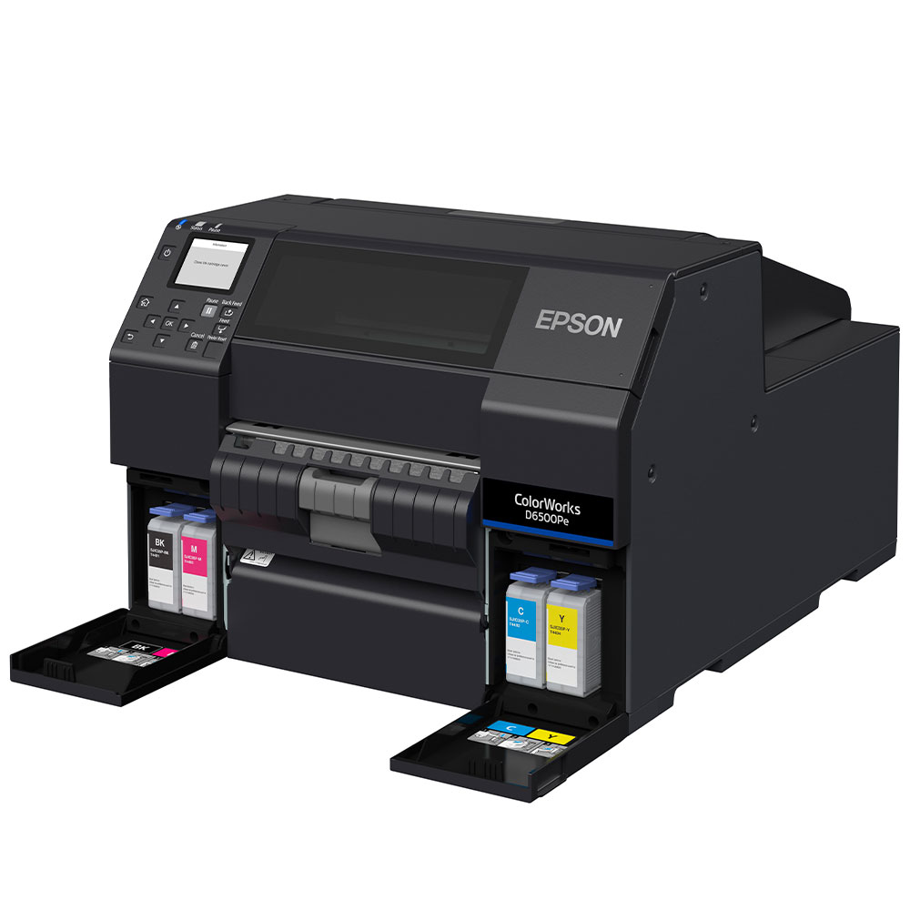 Epson ColorWorks D6500Pe - Farbetikettendrucker mit Peeler-Funktion